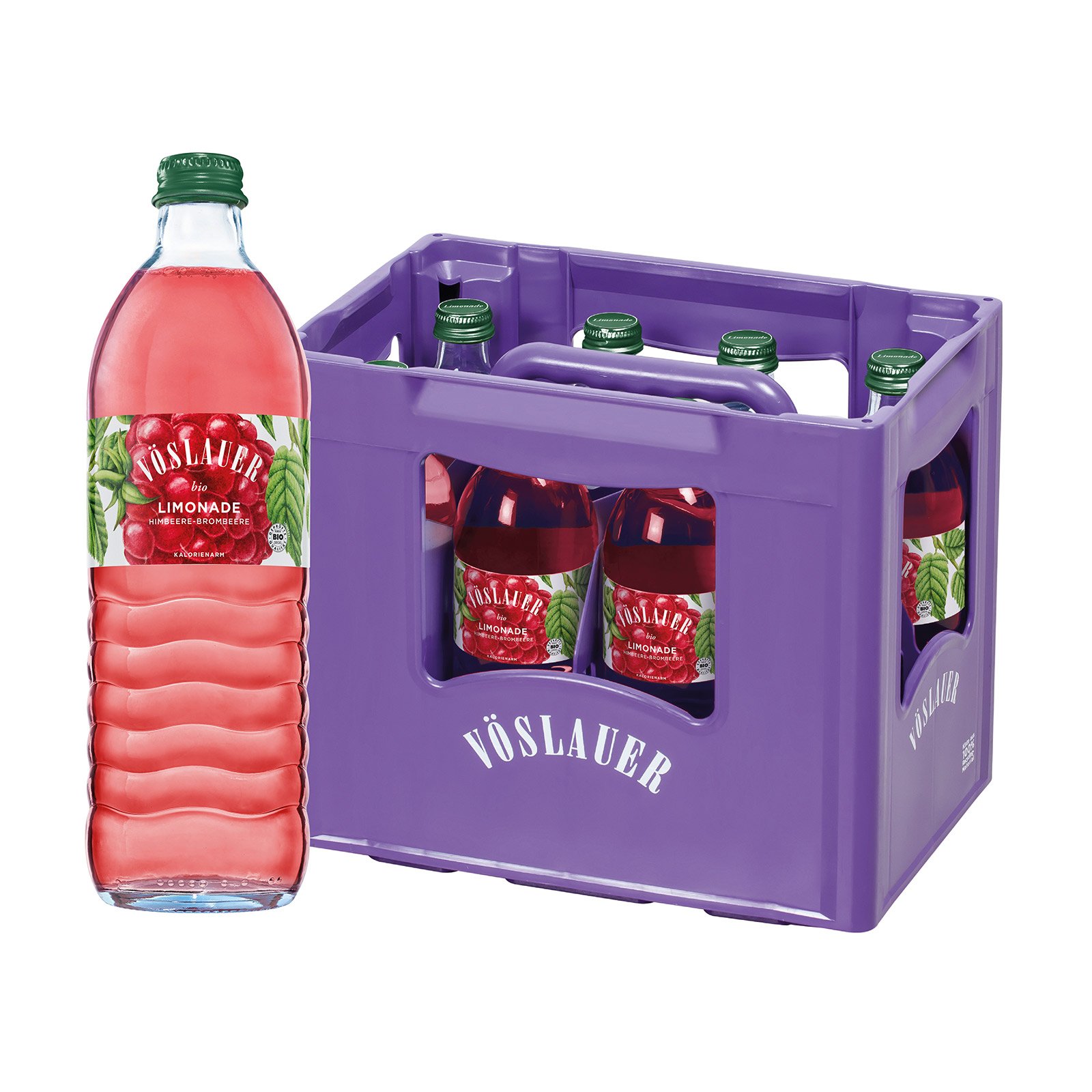 Vöslauer Bio-Limonade Himbeer - Brombeer | BILLA Online Shop