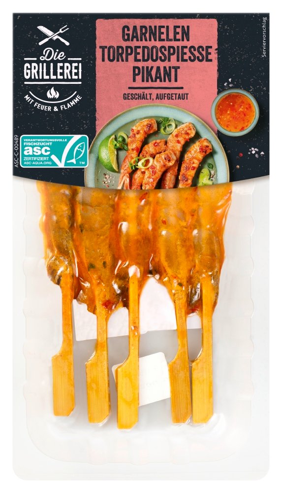Die Grillerei Torpedospieße Chili | BILLA Online Shop