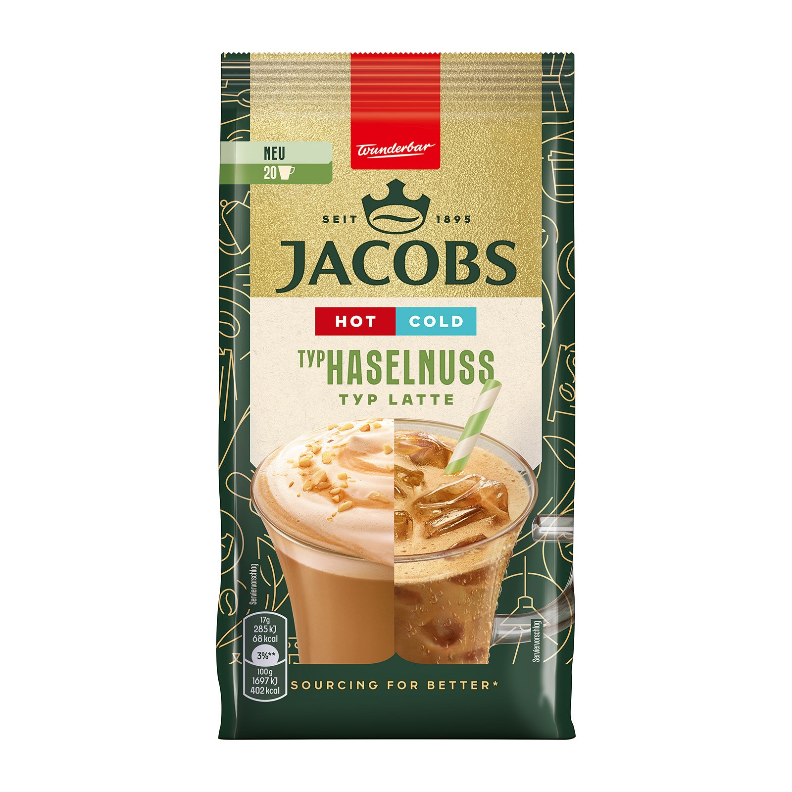 Jacobs Mixes Typ Latte Haselnuss | BILLA Online Shop
