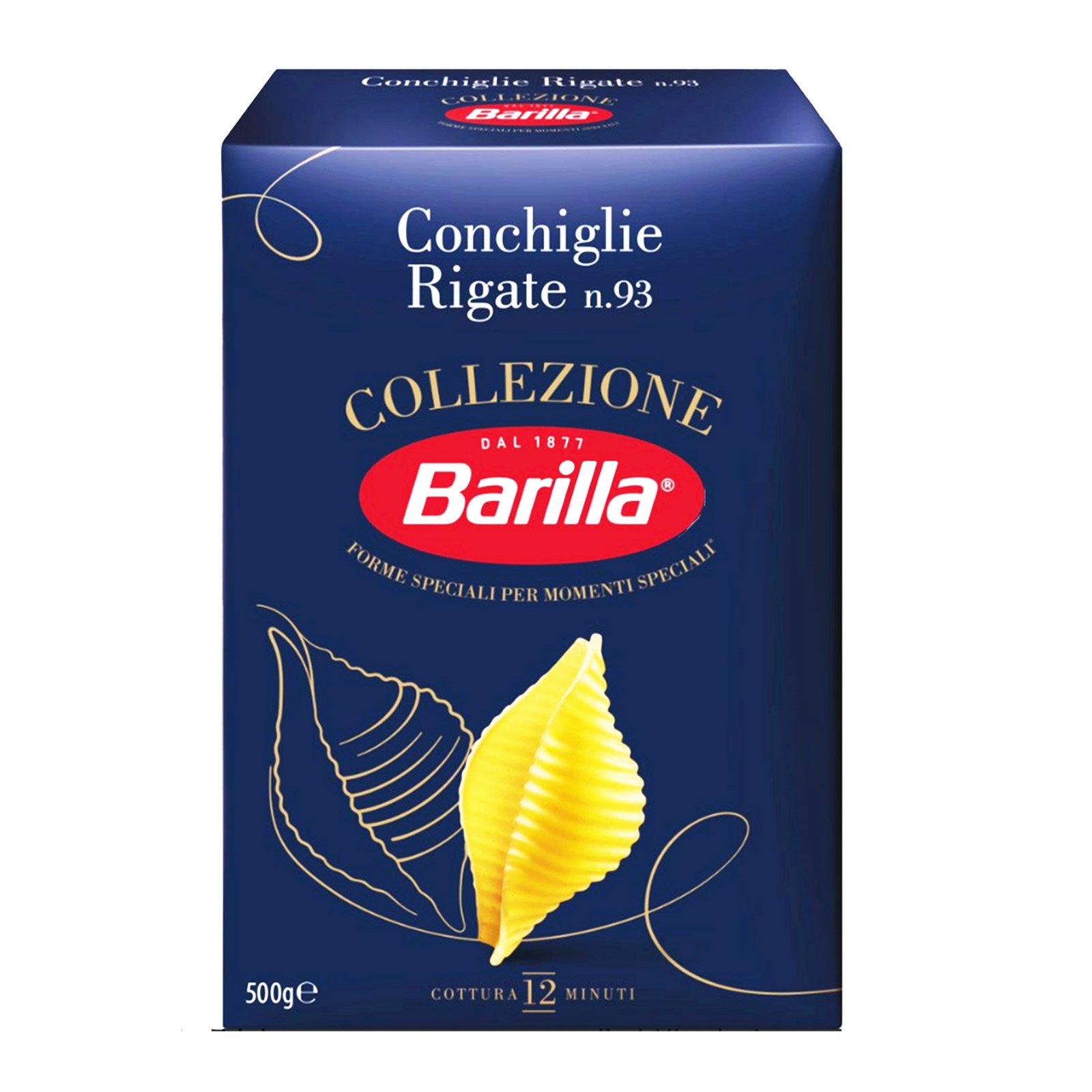 Barilla Conchiglie Rigate | BILLA Online Shop