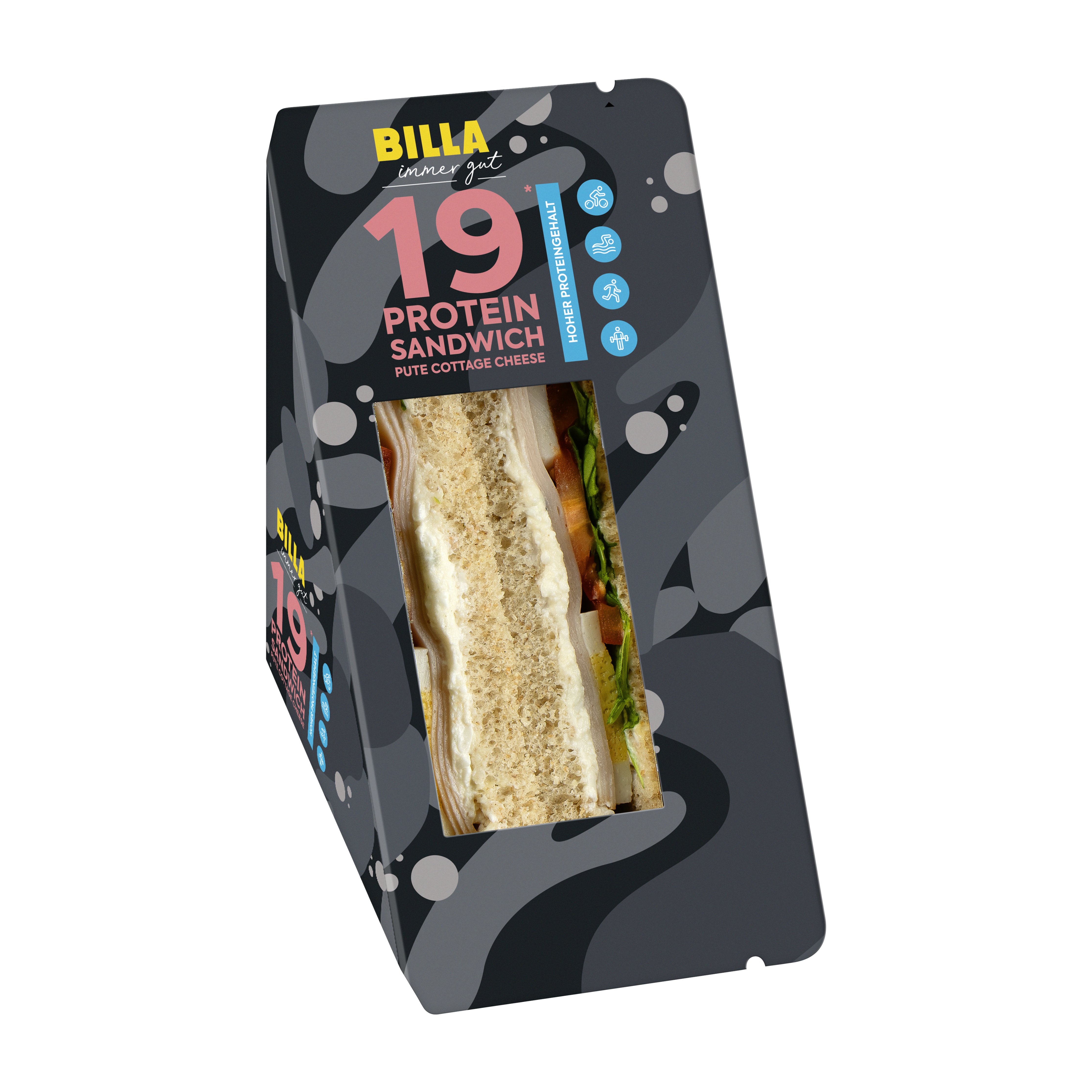 BILLA Sandwich Protein Pute Cottage Cheese | BILLA Online Shop