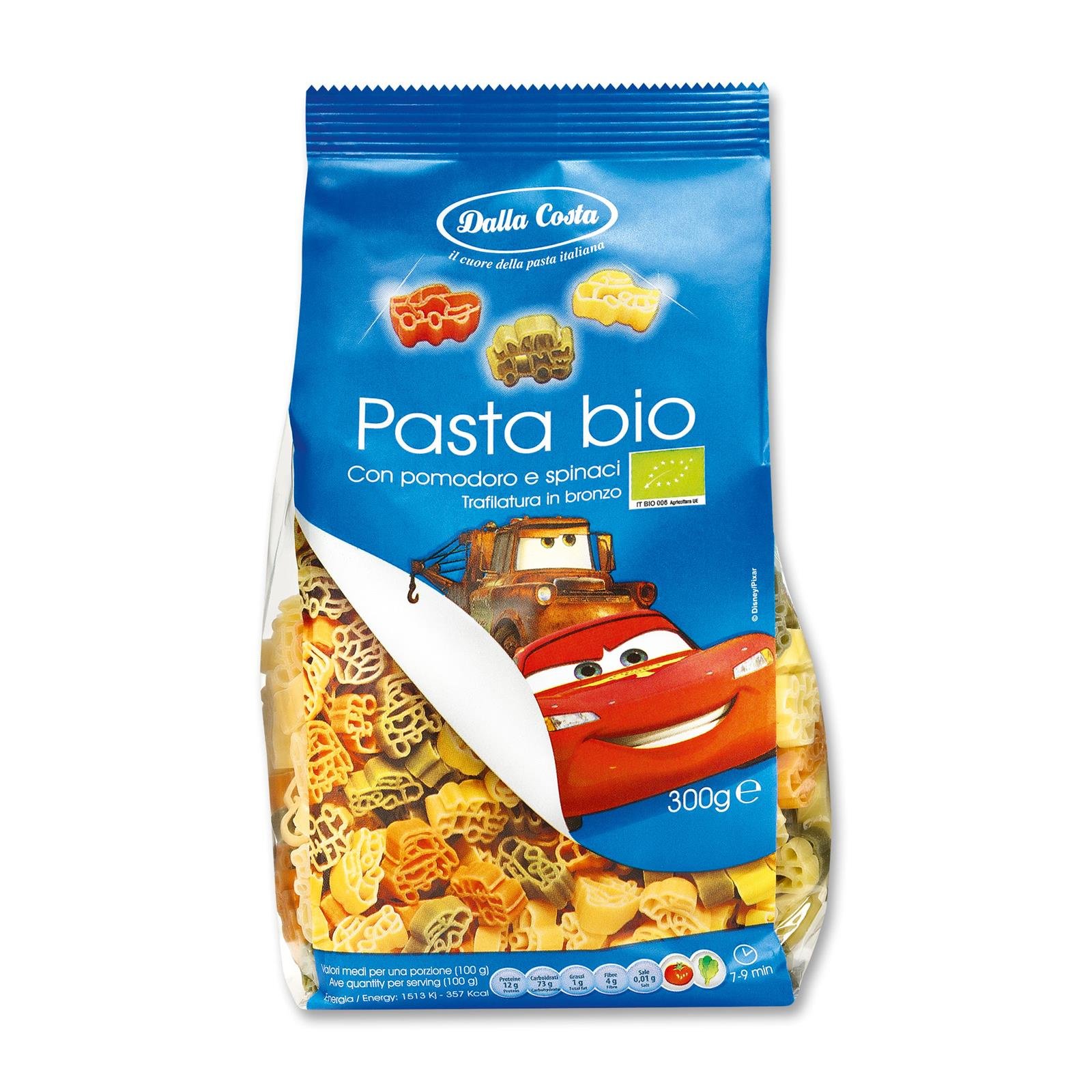 Dalla Costa Disney Cars Bio Pasta | BILLA Online Shop
