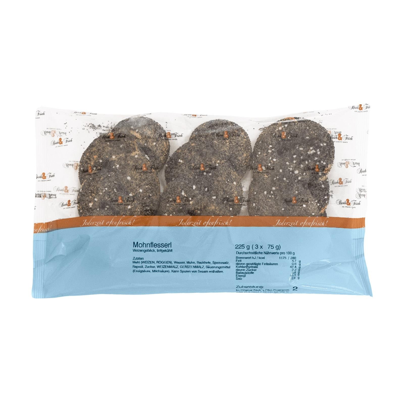Resch&Frisch Mohnflesserl 3er | BILLA Online Shop