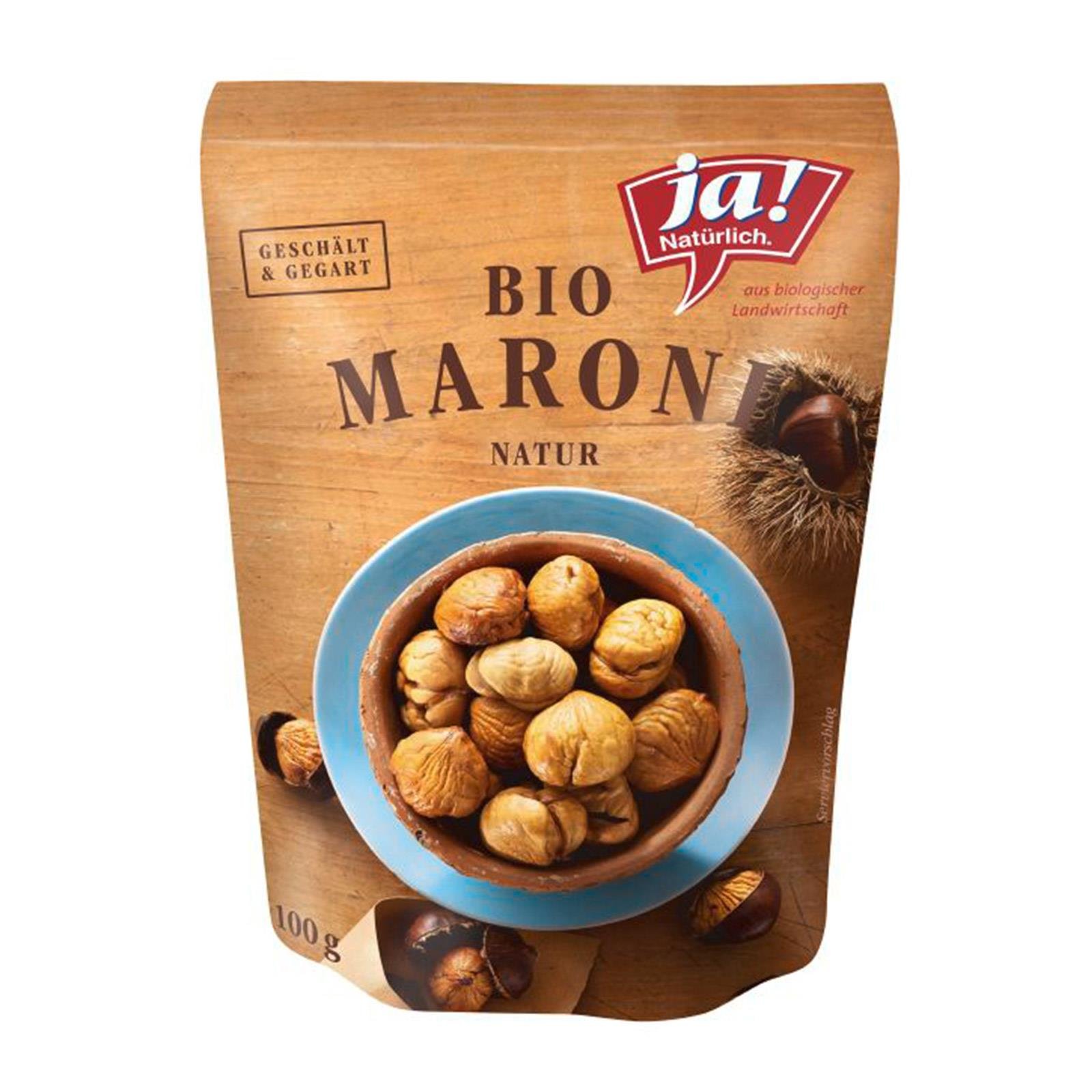 Ja! Natürlich Maroni gegart | BILLA Online Shop