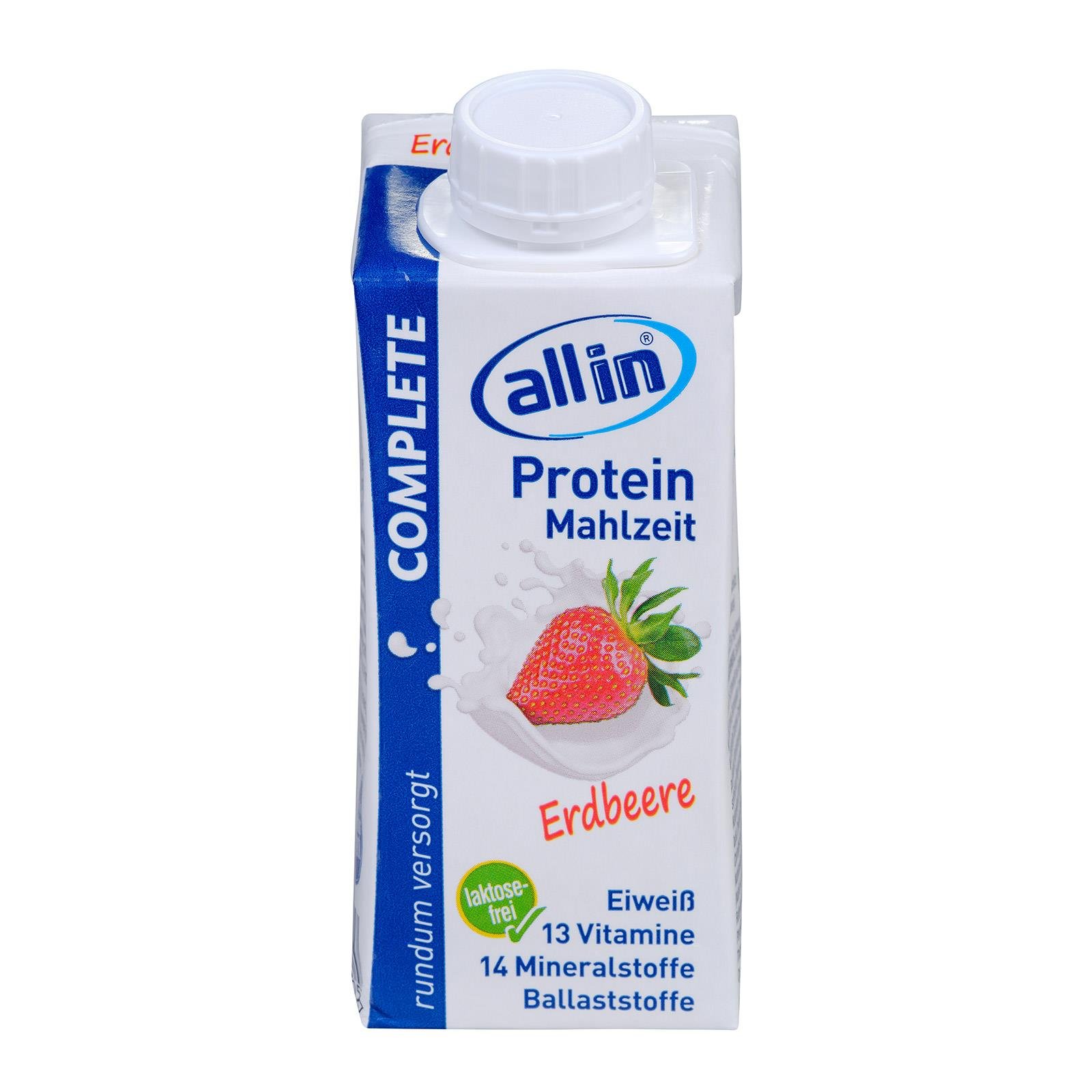Allin Erdbeer Eiweiß Trinknahrung | BILLA Online Shop