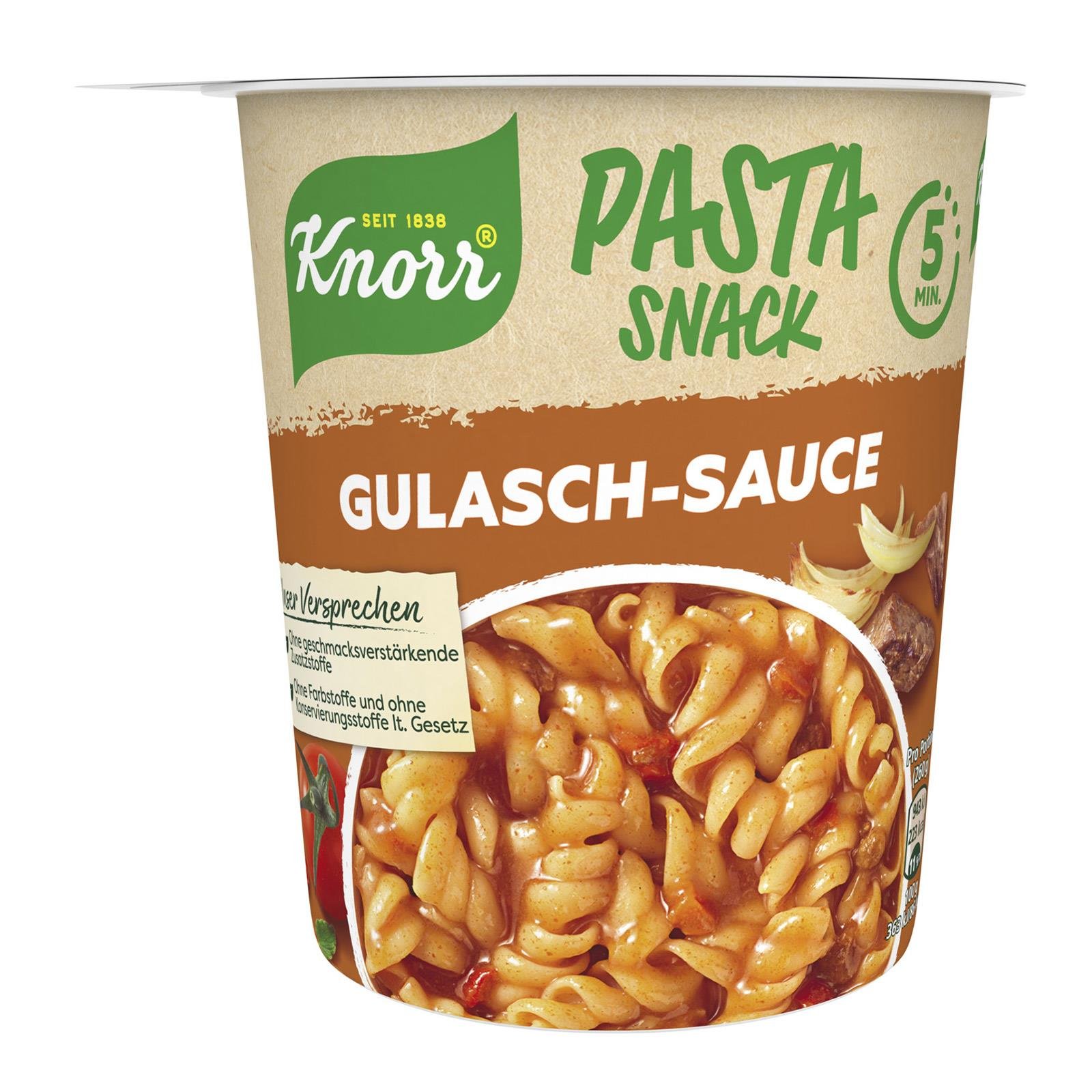 Knorr Pasta Snack Gulasch Sauce | BILLA Online Shop