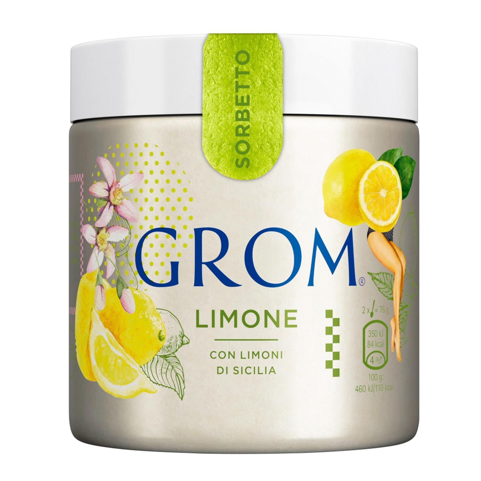 Grom Sorbetto al Limone | BILLA Online Shop