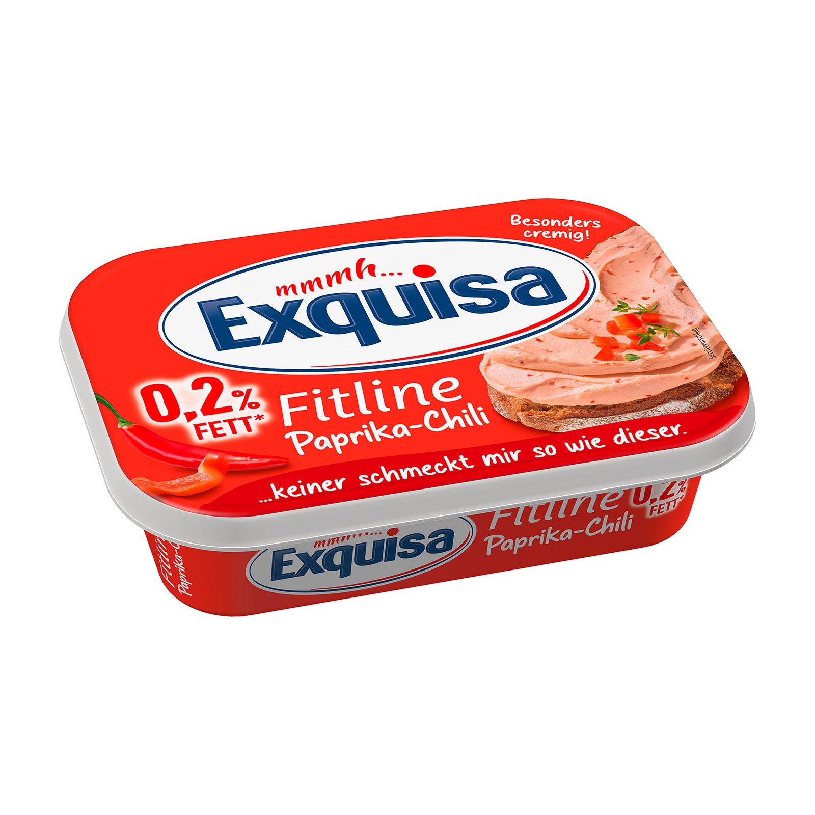 Exquisa Frischkäse Fitline Paprika-Chili | BILLA Online Shop
