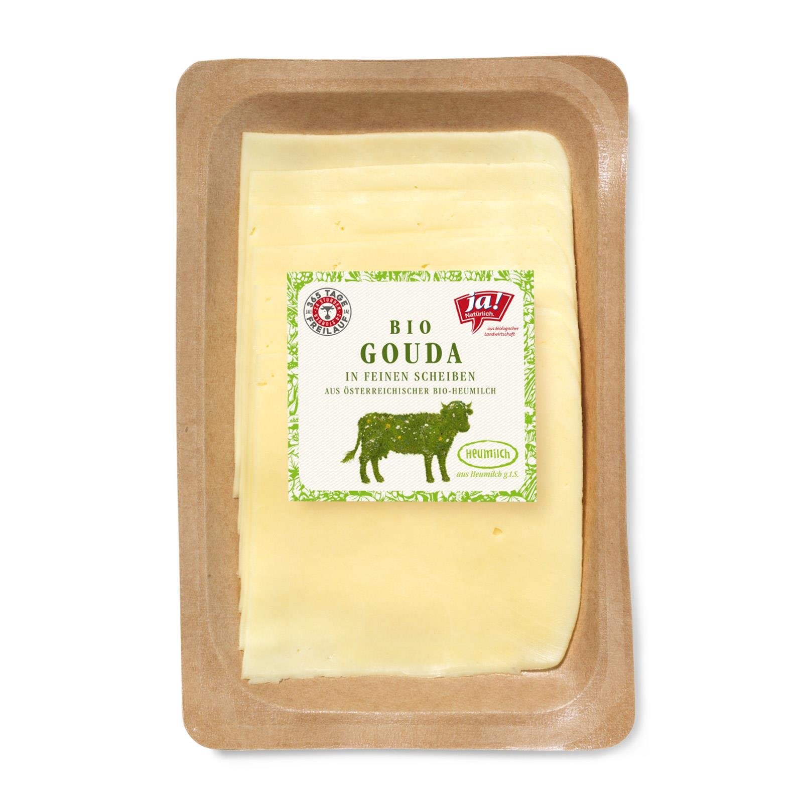 Ja! Natürlich Bio-Gouda Scheiben | BILLA Online Shop