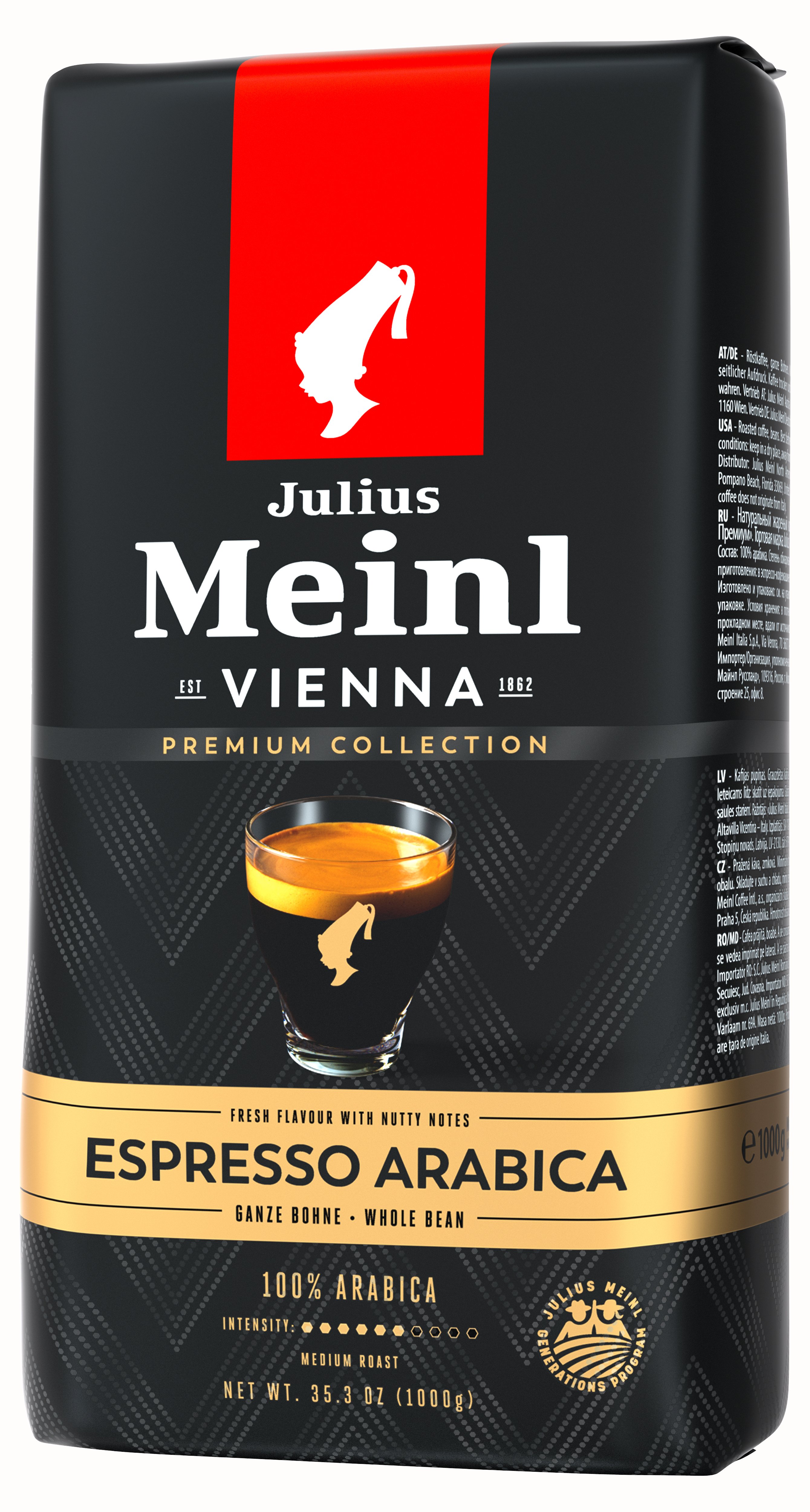 Julius Meinl Premium Collection Espresso Ganze Bohne | BILLA Online Shop