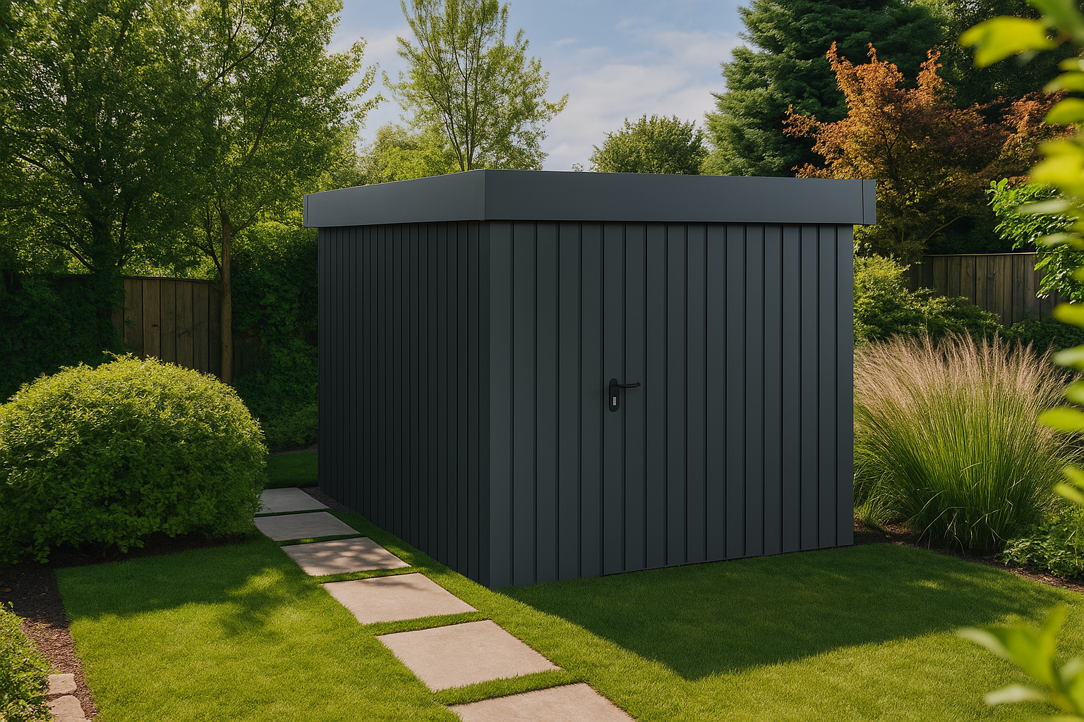 Abri de jardin metal Euroline 214x262x200 cm | Hormann