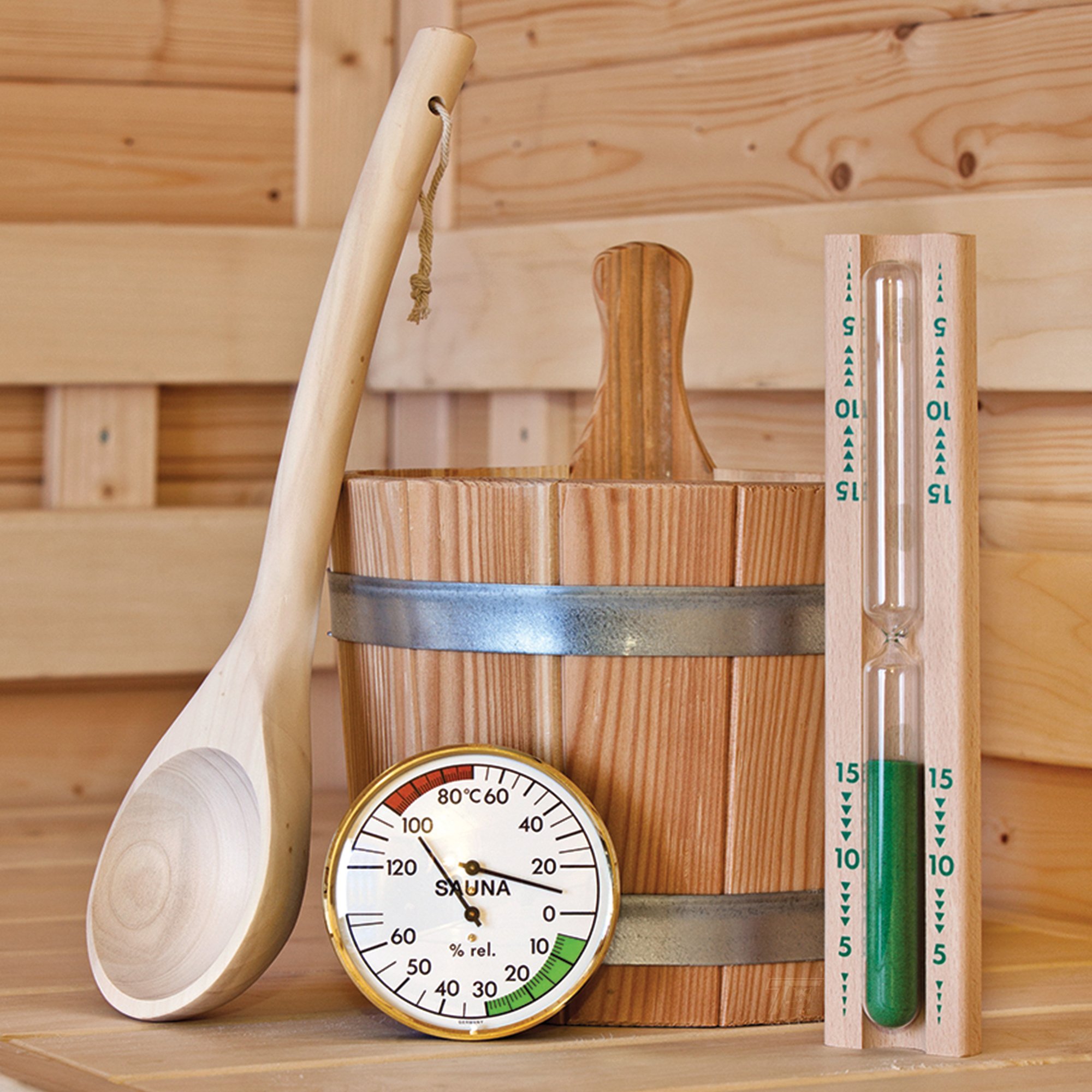 Sauna Accessory Set | Hygrometer & Thermometer Sauna Accessories ...