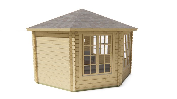 Lynn Log Cabin 4.27x4.27m