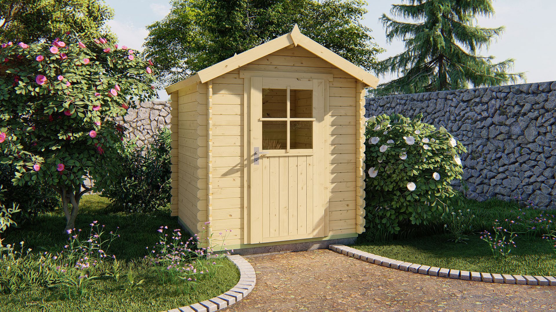 Richard Garden Shed | 2 x 2m | From The Tuin UK Garden Sheds & Storage ...
