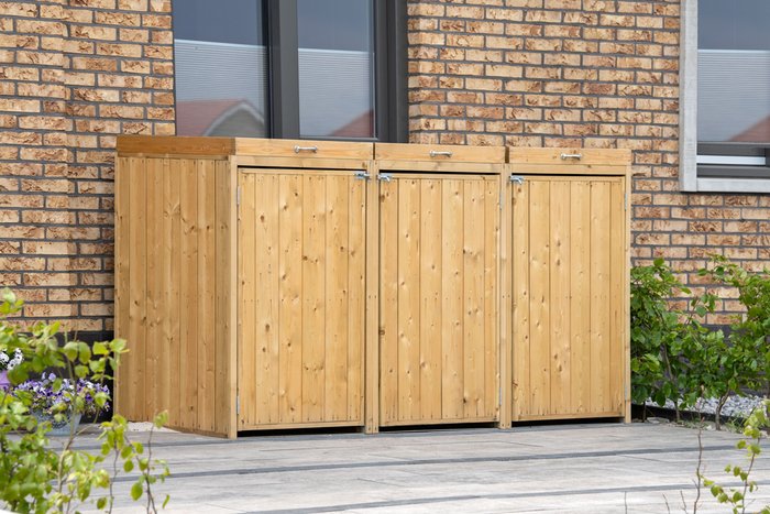 Triple Bin Storage
