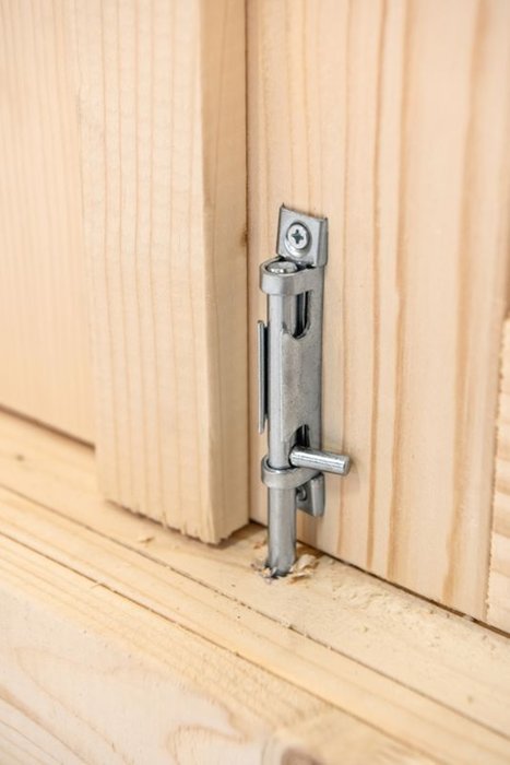 Double Door for Log Cabins up to 45mm - D3 from Tuin