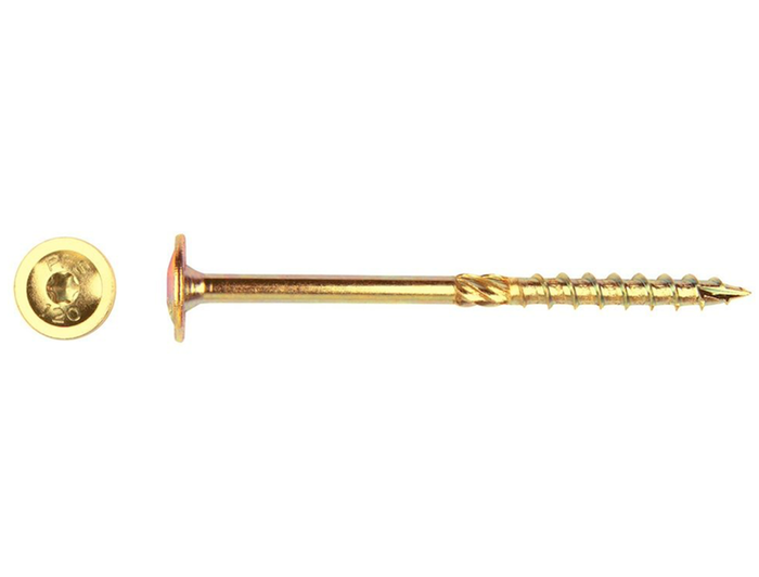 Flanged Wood Construction Torx Screw | 8x100mm Heavy-Duty | Tuin