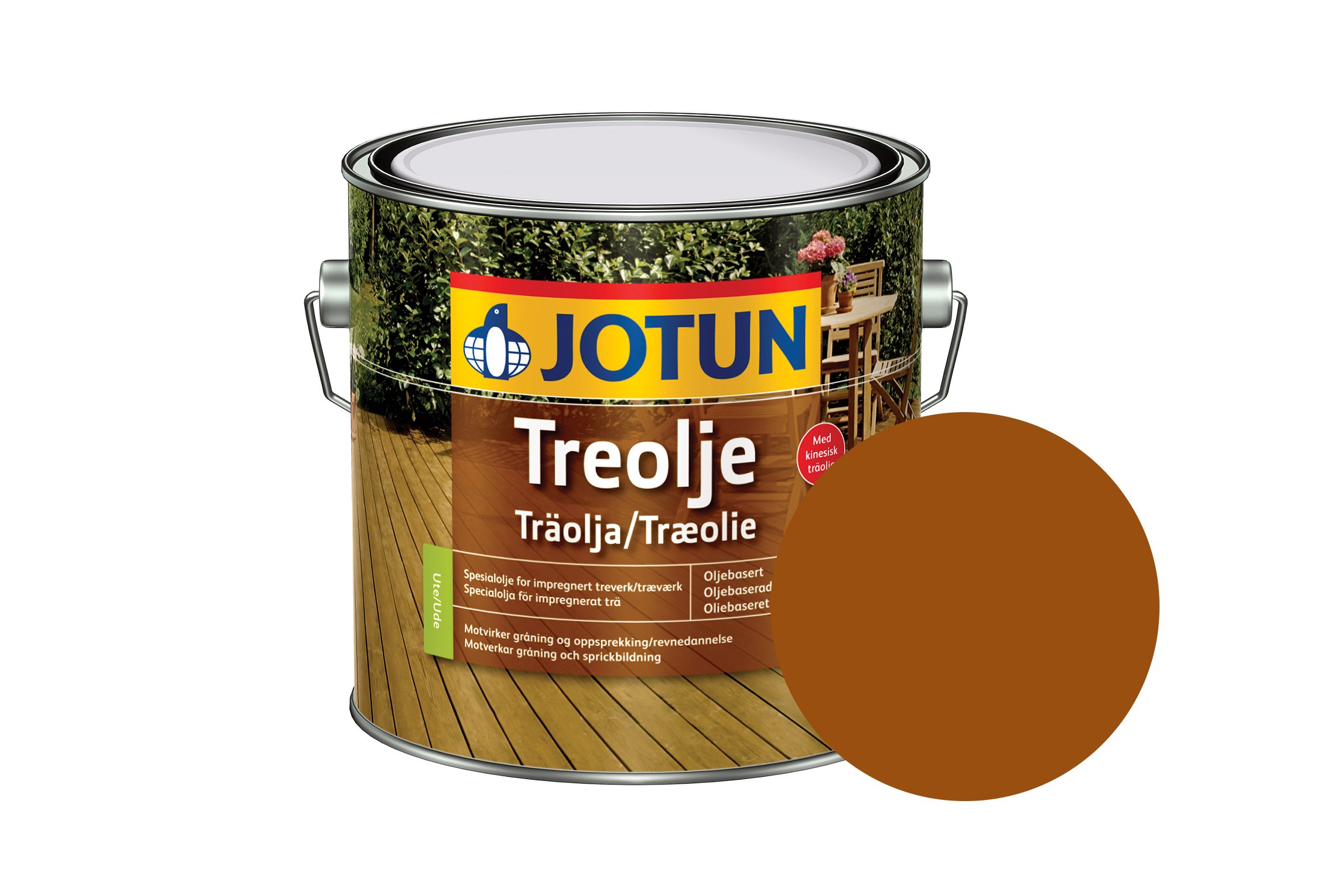 Jotun Treolje (Solvent) Olie - Teak (3L)
