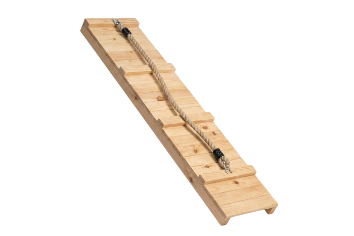 Mur d’escalade d’extension pour aire de jeux Ramp, pin rabote