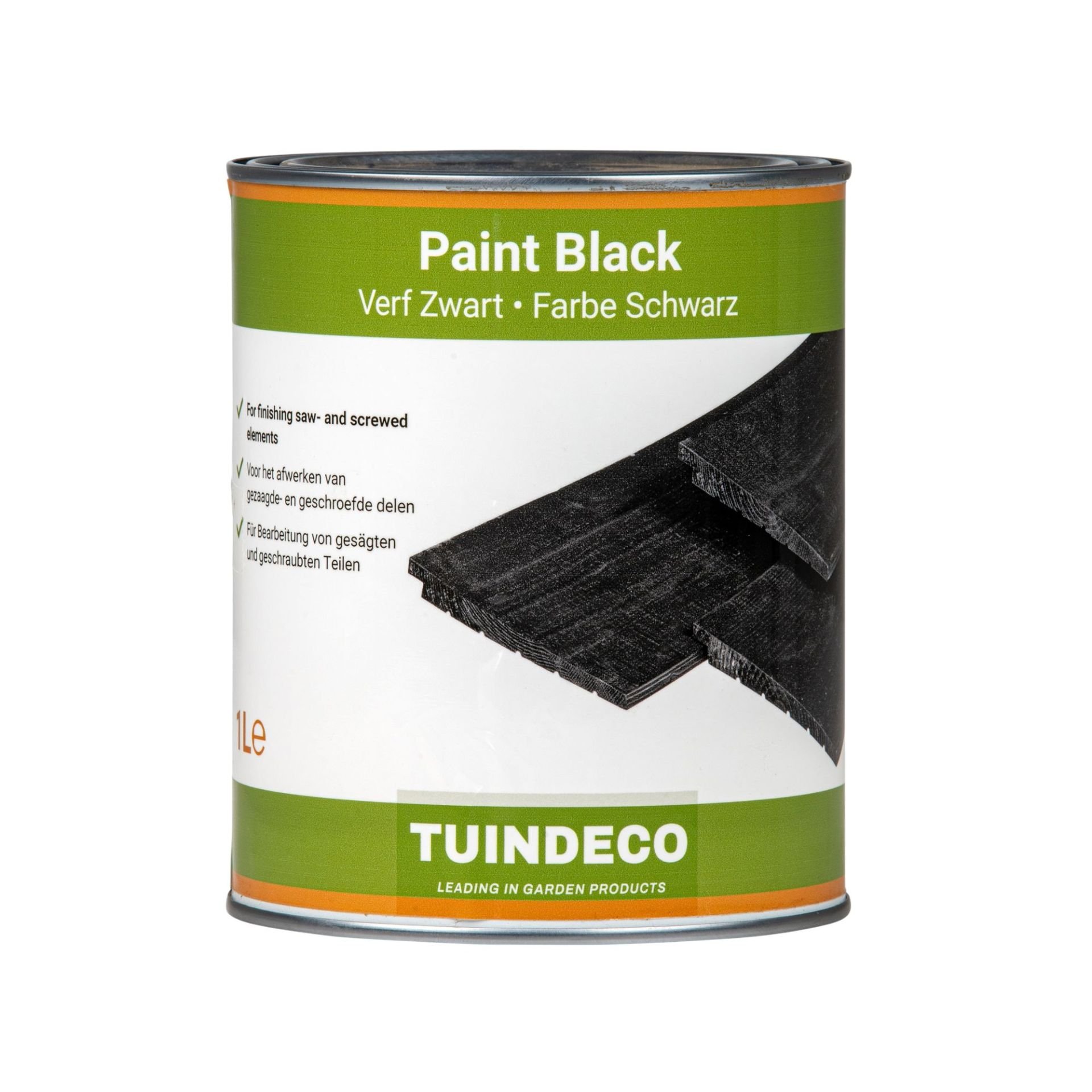 Black Touch Up Paint | 1L | Tuin UK
