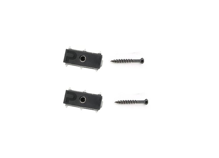 PuraFix Vlonderplank Clips RVS Zwart Voor Blinde Bevestiging - Set 100 ...