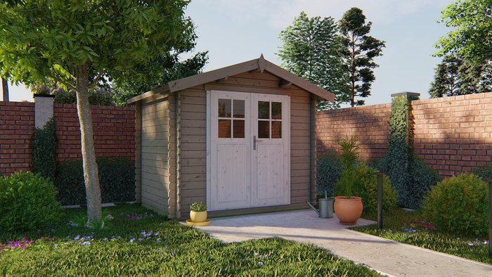 Robert Garden Shed | 2.6 x 2m | From The Tuin UK Garden Sheds & Storage ...