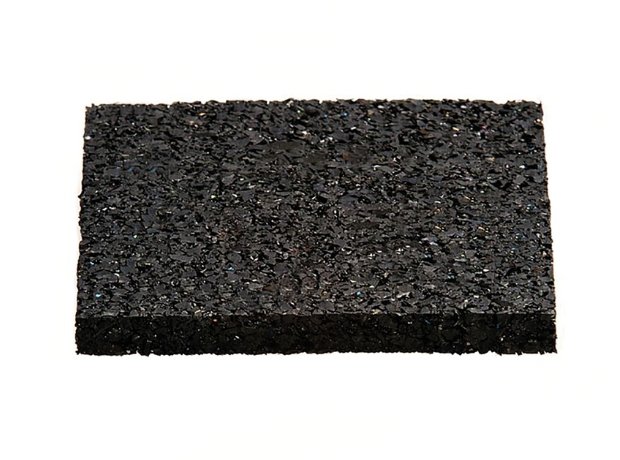 Rubber Tile Supports made to be placed in-between concrete slabs and ...