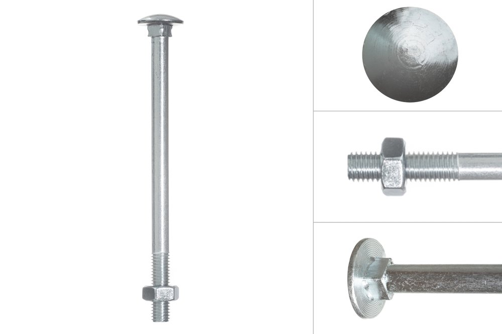 Slotbout Verzinkt m10 x 150 mm - Doos 50 stuks