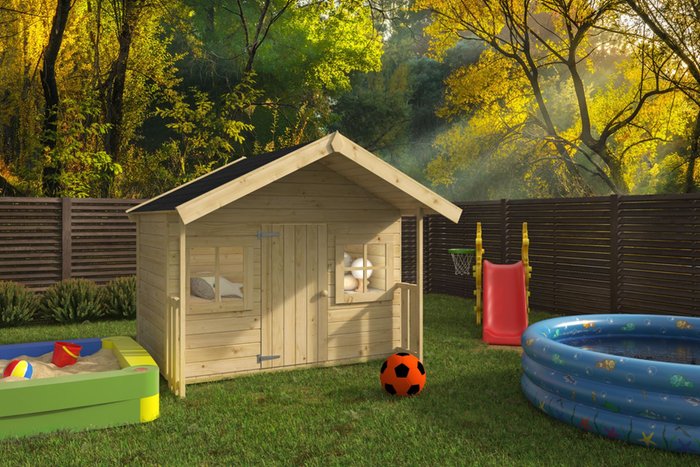 Cabane en bois enfant Aladdin 180x120 cm
