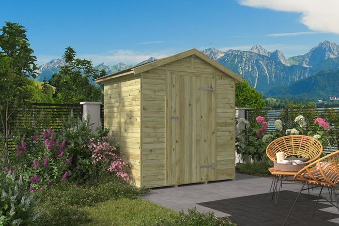 Vincent Shed | Pressure Treated Timber Garden Shed - Tuin.co.uk