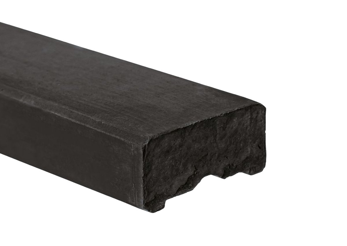 Afdekkap Beton Vlak Antraciet Gecoat 180 cm