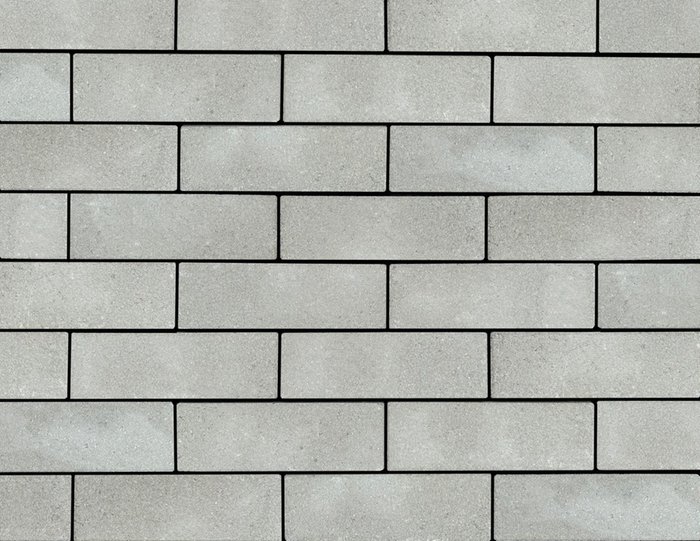 Aqua Bricks Grijs 10x30x8 cm Gesloten - Waterdoorlatend