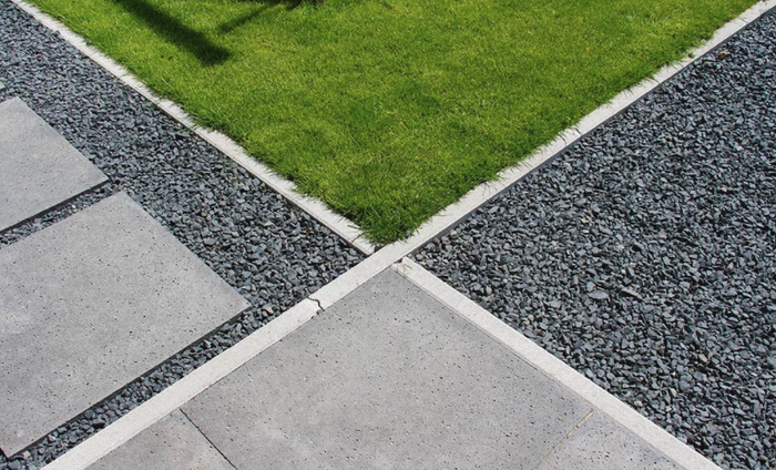 Betonbanden Grijs Opsluitband 6 x 20 x 100 cm Betonnen Bandje