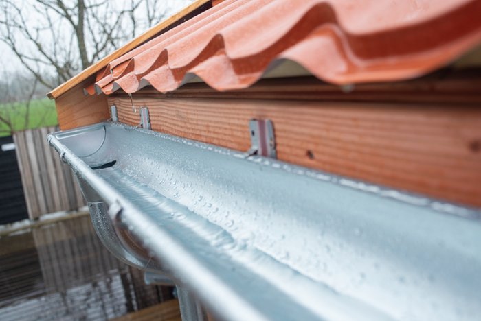 Galvanised Guttering Set | 600cm | Tuin