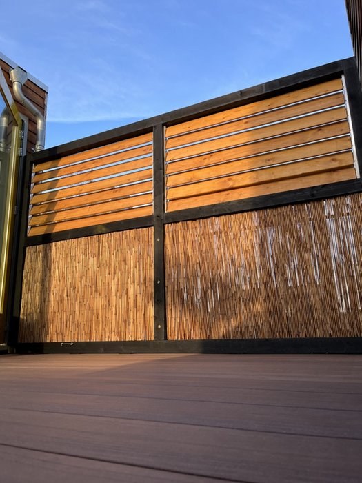 Flex Fence System 1.65m | Adjustable Louvre Rail Kit | Tuin UK Fencing ...