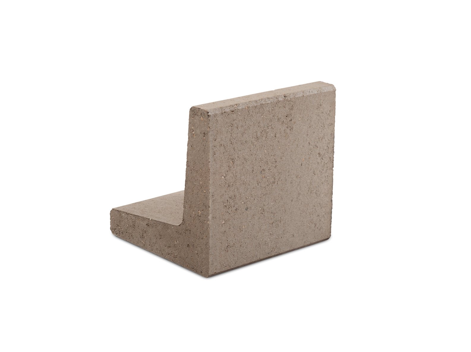 L Element Beton Grijs 40 x 40 x 40 cm