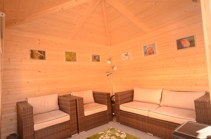 Emma Corner Log Cabin 3.0m x 3.0m