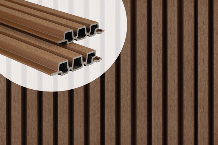 PuraTech 30 Teak Composite Cladding Boards | Tuin UK
