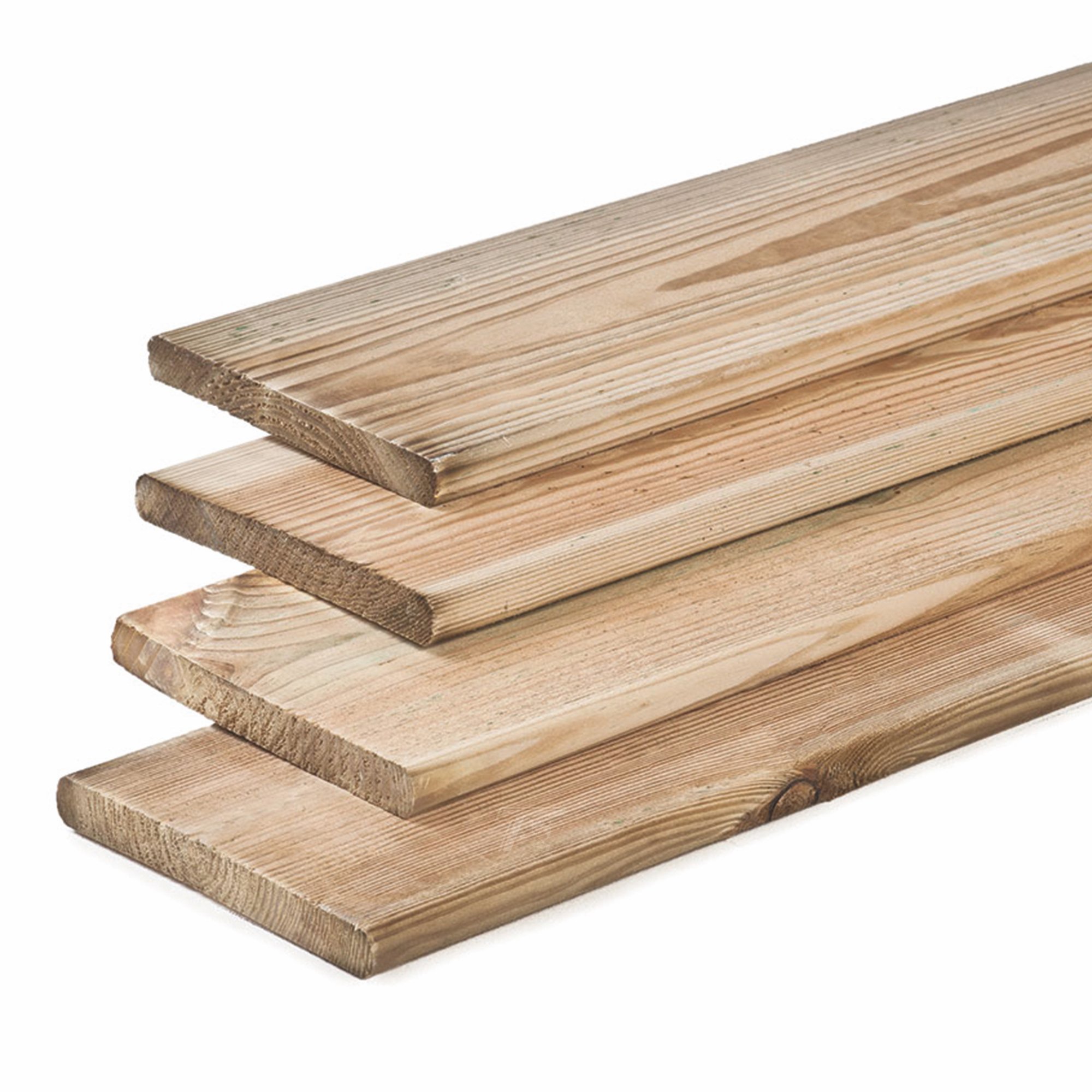 Planed Eased Fence Boards 15mm - Bulk Order - 400cm