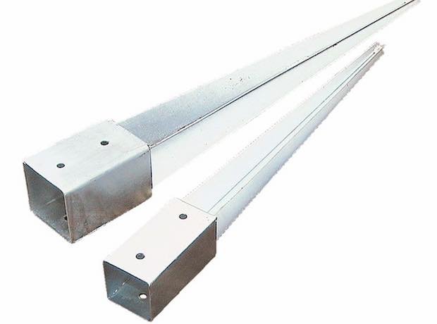 Paalpunt verzinkt 15.1 x 15.1 x 90 cm