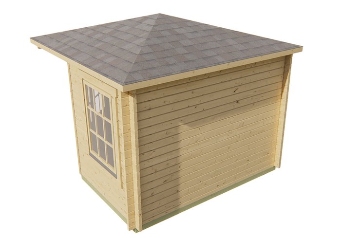 Emma Corner Log Cabin 3.0m x 3.0m