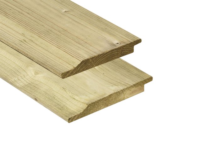 Pressure Treated Shiplap Horizontal Siding Profile | Tuin UK