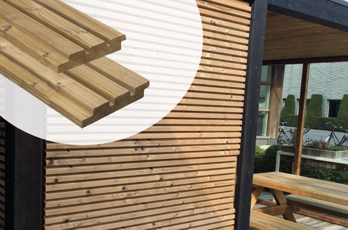 Caldura Wood Channel Boards 26mm