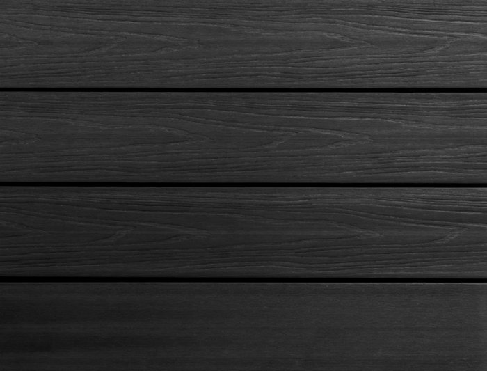 PuraShield Ebony Black Composite Decking Boards | Tuin UK