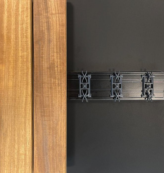 Gevelbekleding Thermisch gemodificeerd Frake X Clip Systeem 2.1 x 6.4 ...