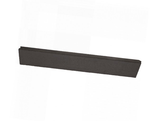 Opsluitband 6x15x100cm Antraciet Zwart