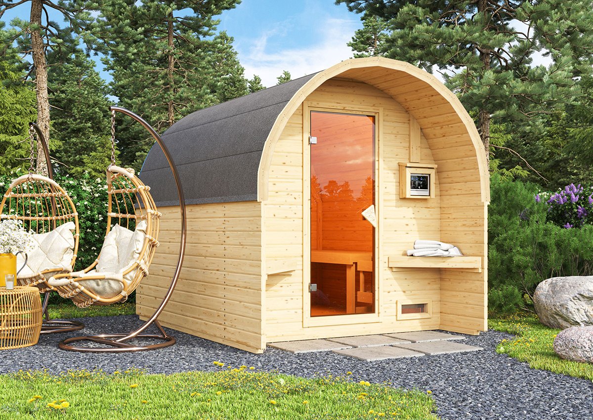 Pod Sauna 2 Karibu 225 x 295 x 229 cm