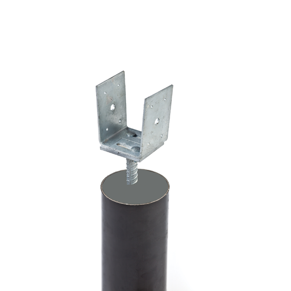 PVC Pipe Post Anchor | 125x100cm Strong Ground Support | Tuin