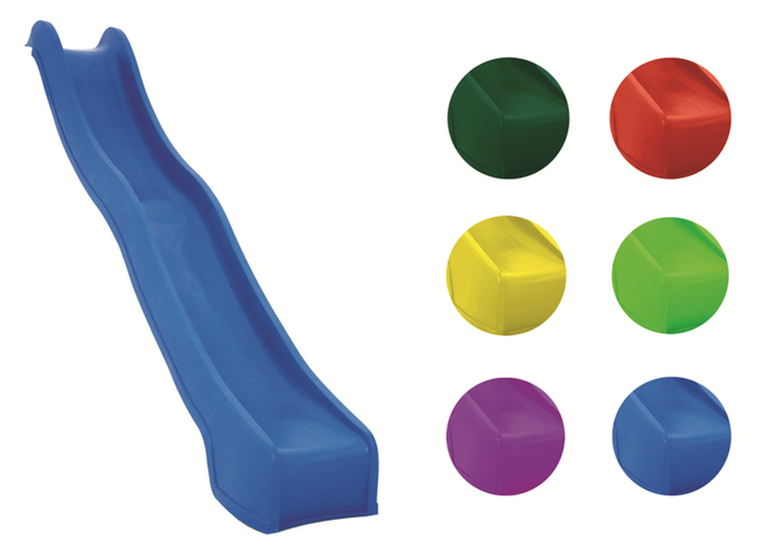 Wavy Slide 3m - Yellow | Play Accessories from Tuin UK