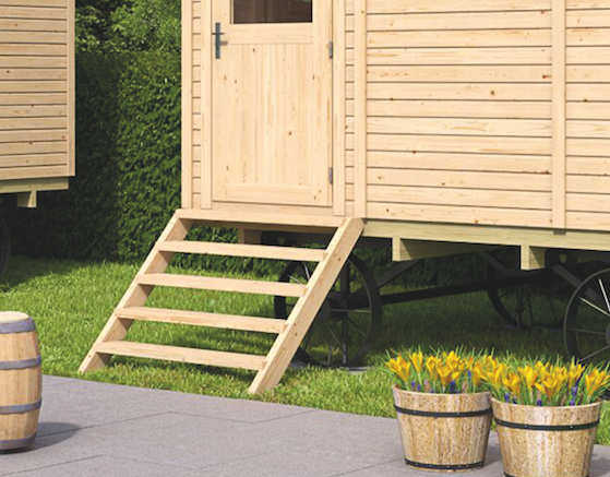 Extra Stairs Add-on for Shepherd's Hut | Tuin